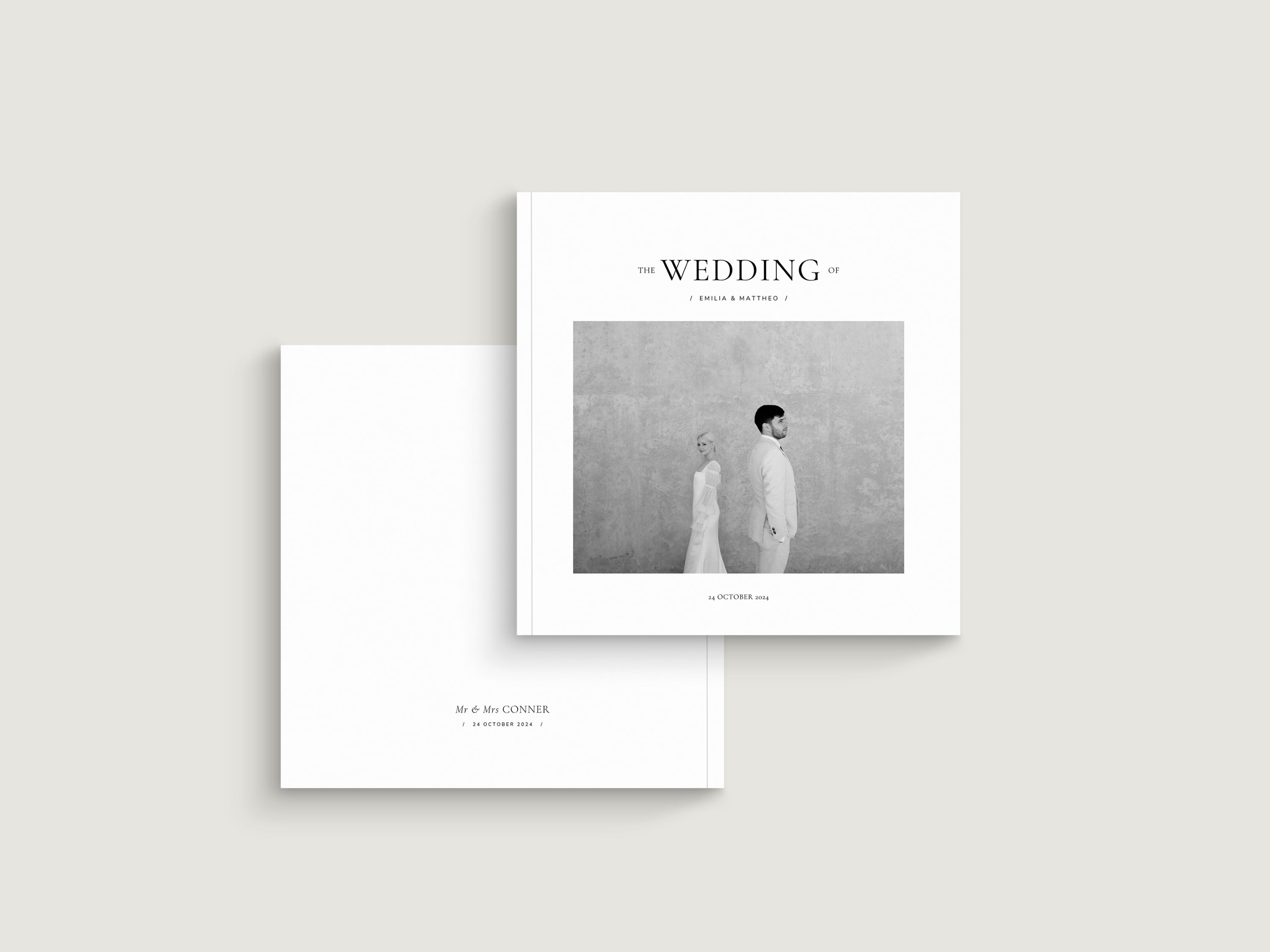 SQUARE COFFEE TABLE BOOK Wedding Magazine | 01 – WHITE TINT - GRAPHIC ...
